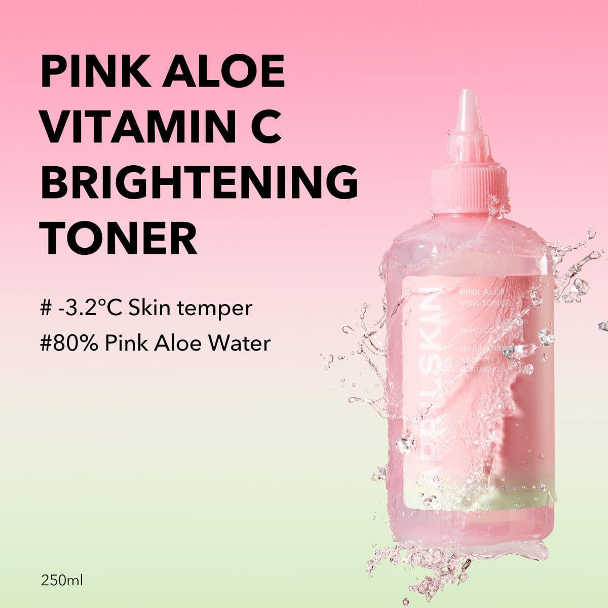 [NEW] Pink Aloe Vitamin C Brightening Toner | APRILSKIN Malaysia